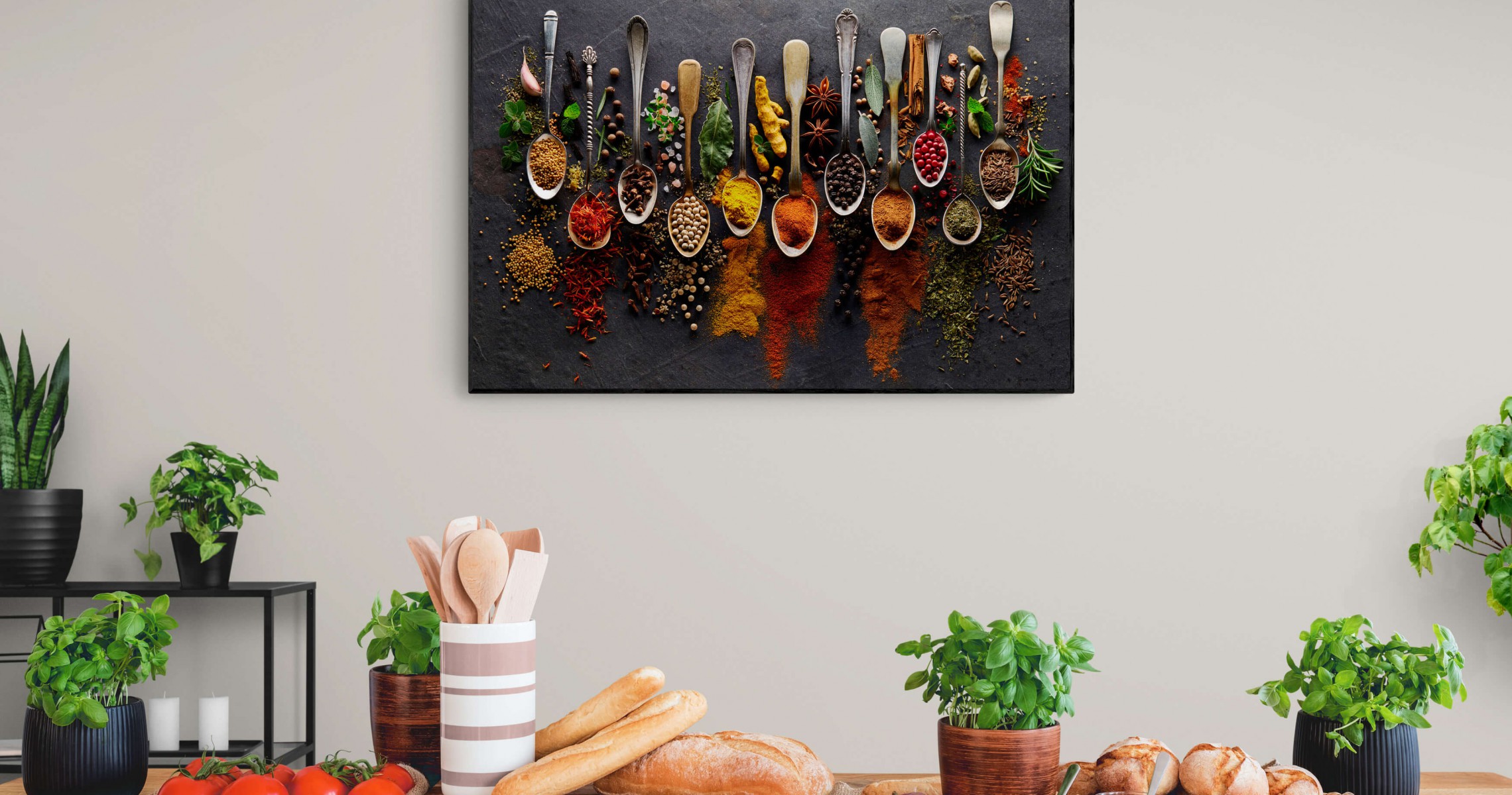 Quadros Decorativos de Bebidas e Alimentos para Cozinhas | Criações ...