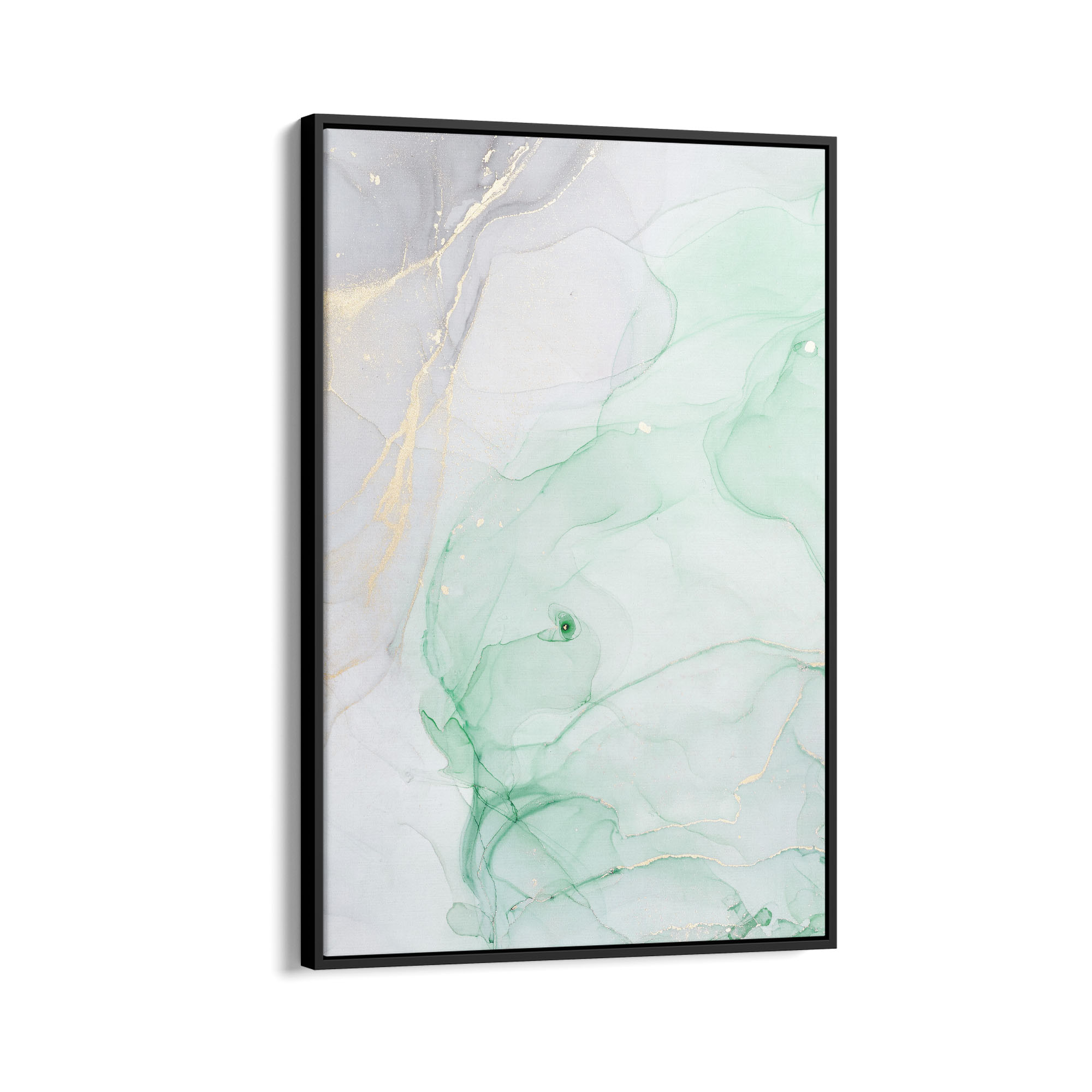 Quadro em canvas mármore safira verde | Criações Criativas