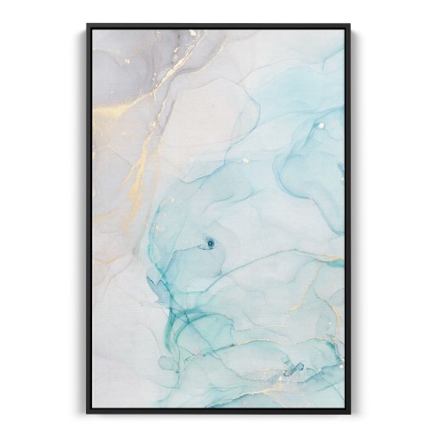 Quadro em tela canvas Mármore Acqua | Criações Criativas